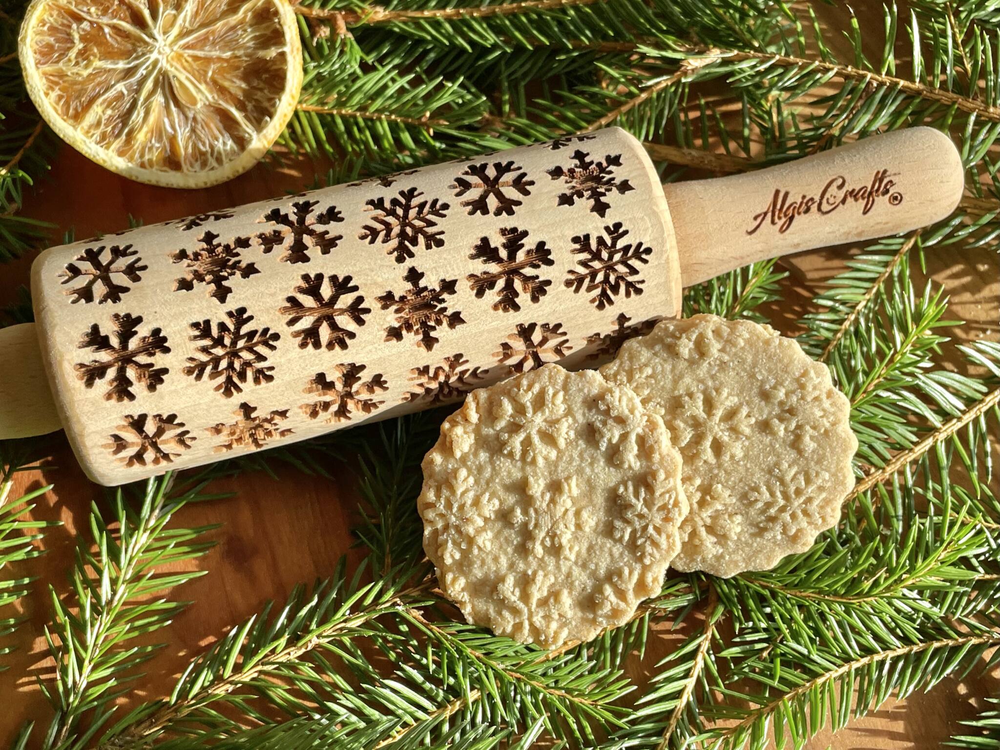 Embossed Rolling Pins - 300+ Unique Designs | Shop Algis Crafts