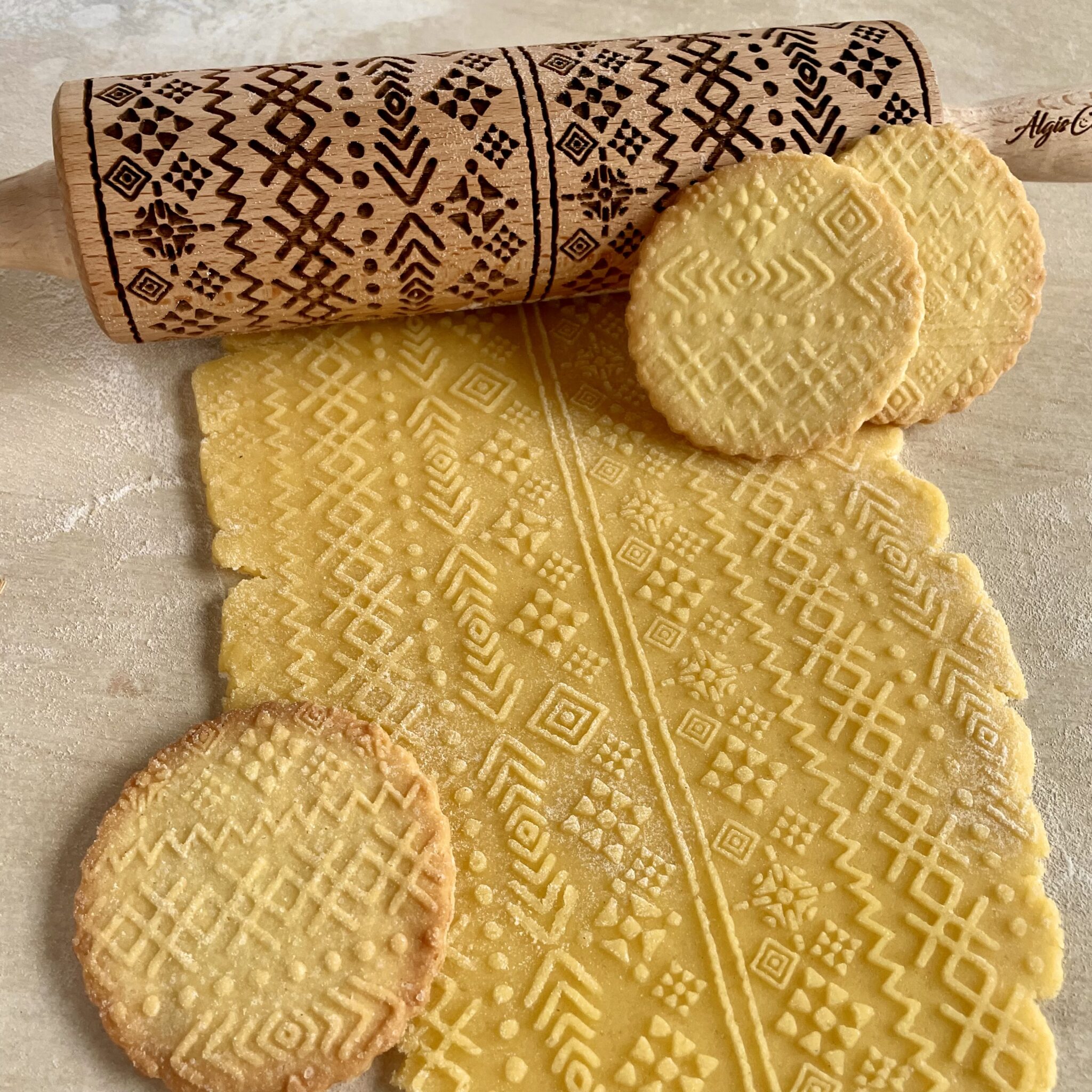 Embossed Rolling Pins - 300+ Unique Designs | Shop Algis Crafts